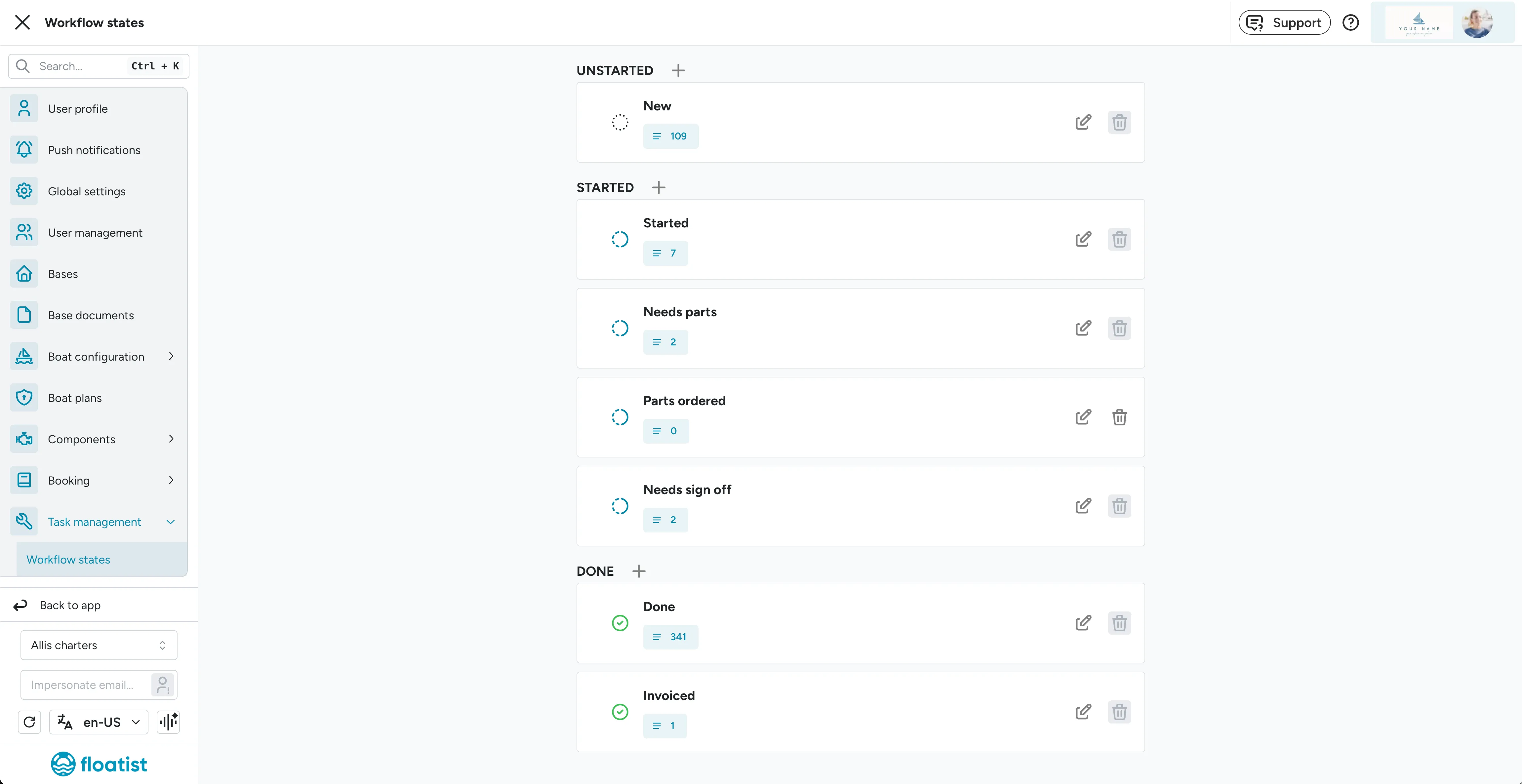 Overview | Floatist integration